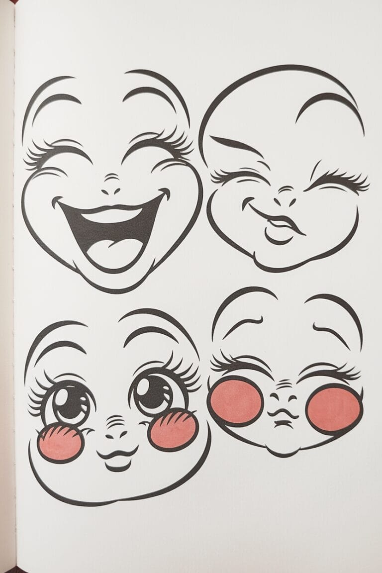 21+ Cute Kawaii Drawings for Beginners +FREE Drawing Templates ...