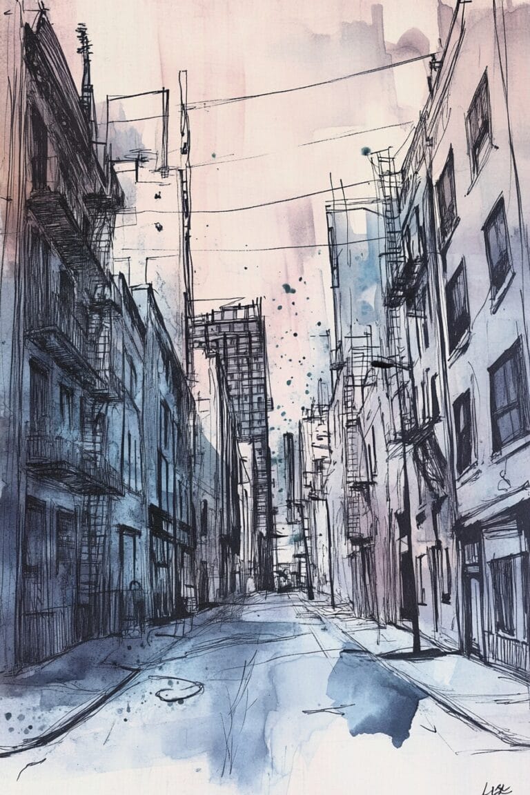 35 Ink Pen Art Ideas for Beginners + Free Drawing Templates! - Artsydee ...