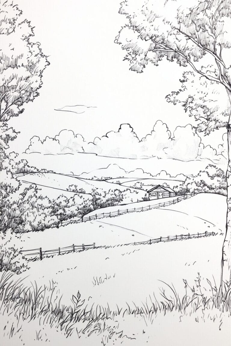 35 Ink Pen Art Ideas for Beginners + Free Drawing Templates! - Artsydee ...