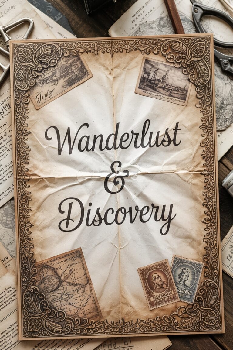 ️ 12 Free Travel Junk Journal Pages – Download & Get Inspired ...