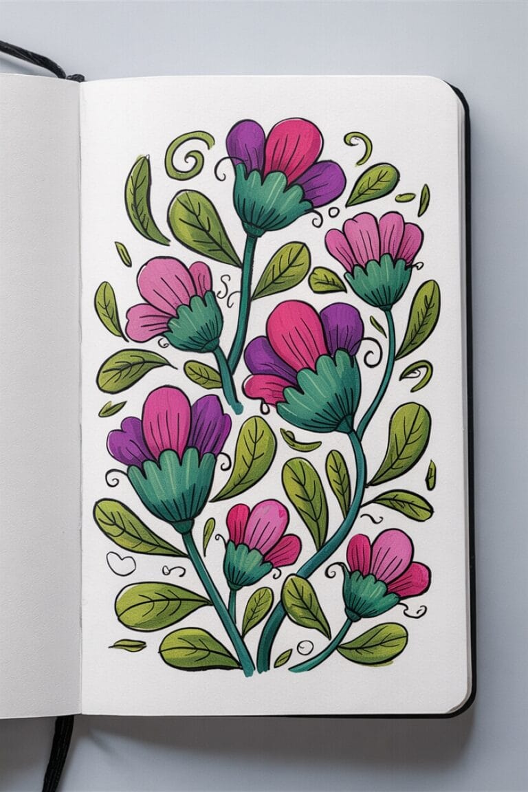 20+ Acrylic Markers Drawing Ideas (with Templates & Tutorials ...