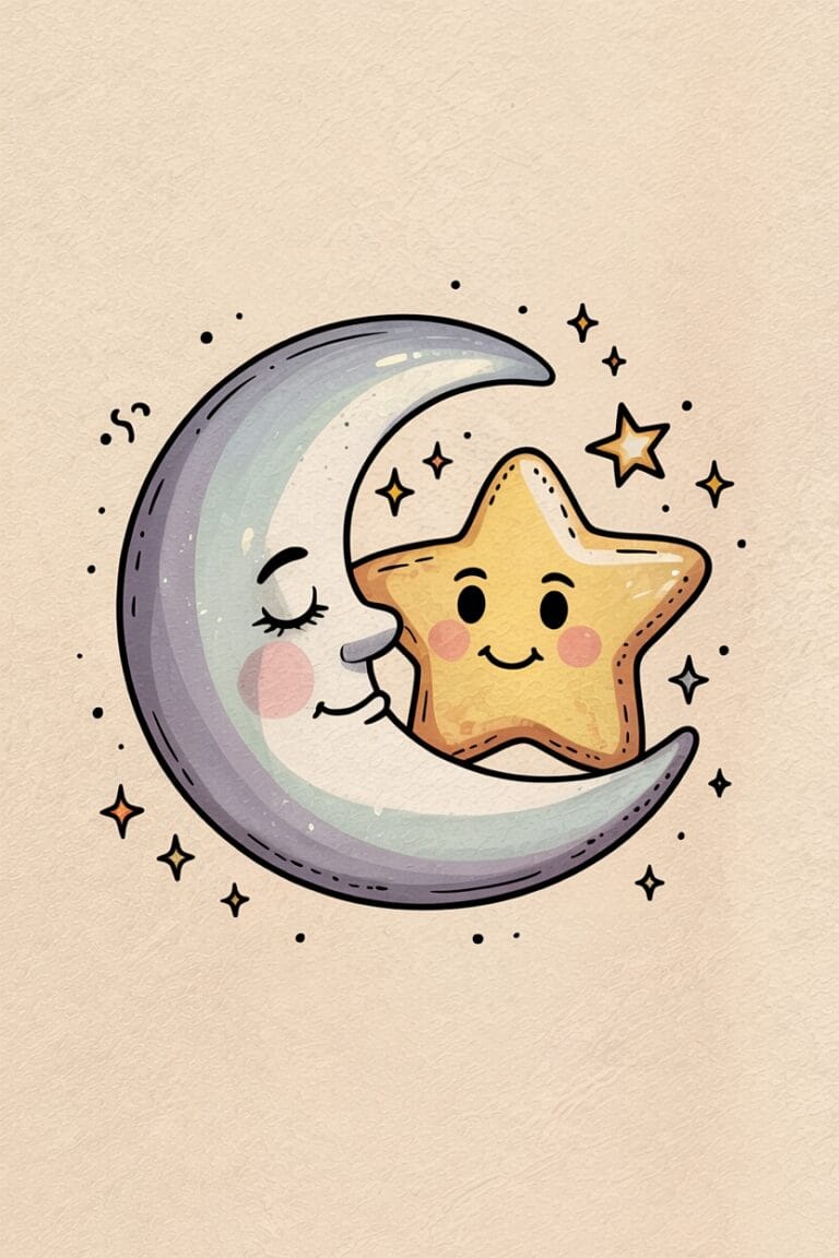 🐻 17 Easy Cute Drawings (+ Free Drawing Templates for Your Sketchbook ...