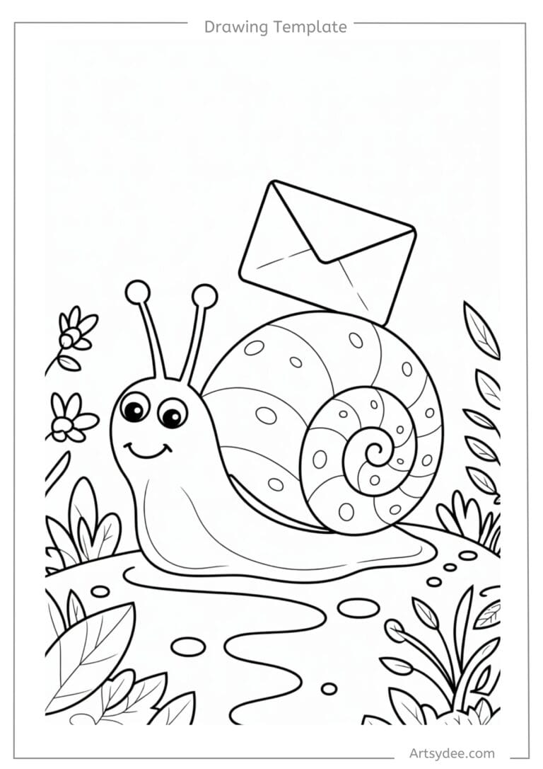 🐻 17 Easy Cute Drawings (+ Free Drawing Templates for Your Sketchbook ...