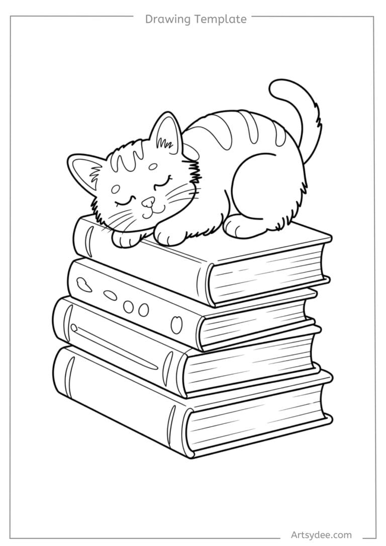 🐻 17 Easy Cute Drawings (+ Free Drawing Templates for Your Sketchbook ...