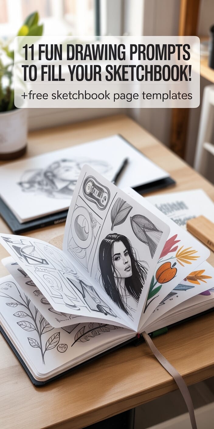 11 Fun Drawing Prompts to Fill Your Sketchbook and Inspire Creative ...