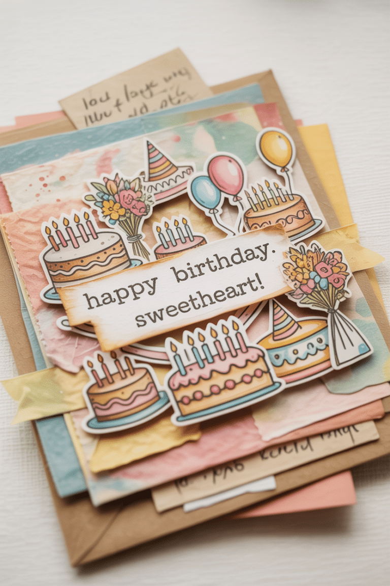 30+ Birthday Card Drawing Ideas + Free Printable Templates! - Artsydee ...