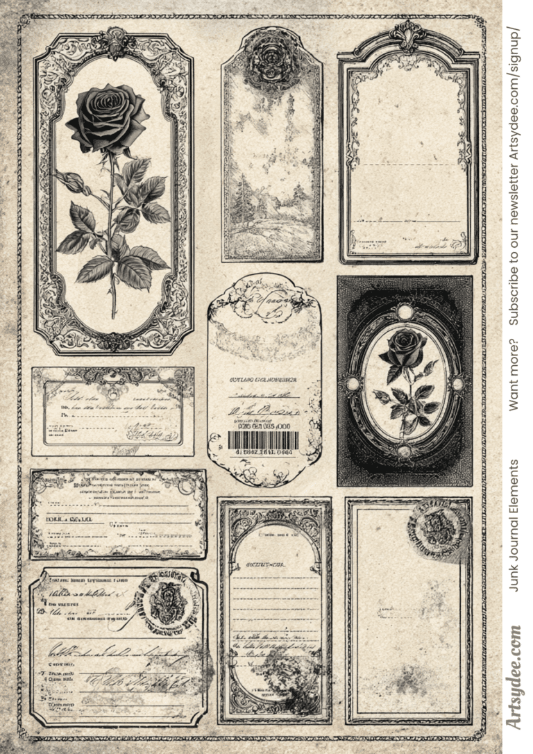9 Gothic Junk Journal Ideas to Inspire Your Next Dark & Beautiful ...