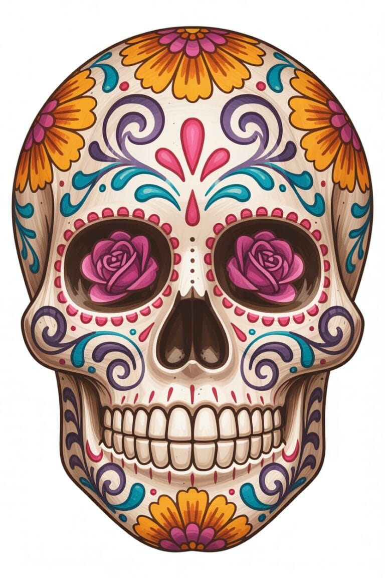Day of the Dead Drawing Ideas: 15 Beautiful Día de los Muertos Art ...