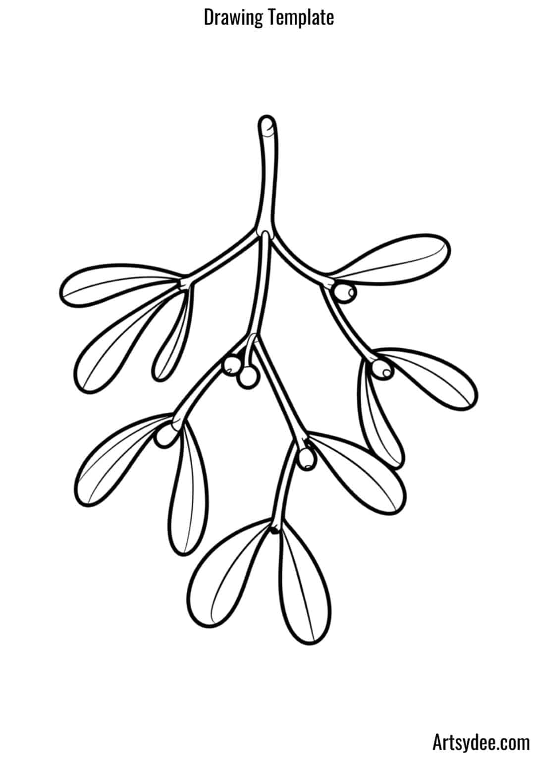 37 Free Printable Christmas Drawing Templates (Ready to Use ...