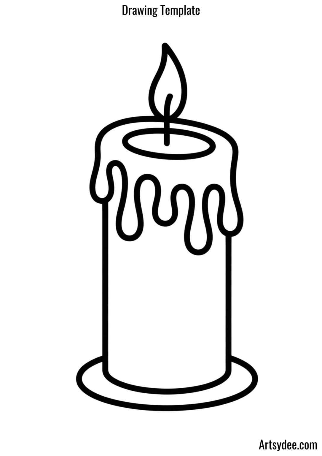 37 Free Printable Christmas Drawing Templates (Ready to Use ...