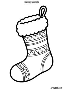 37 Free Printable Christmas Drawing Templates (Ready to Use ...