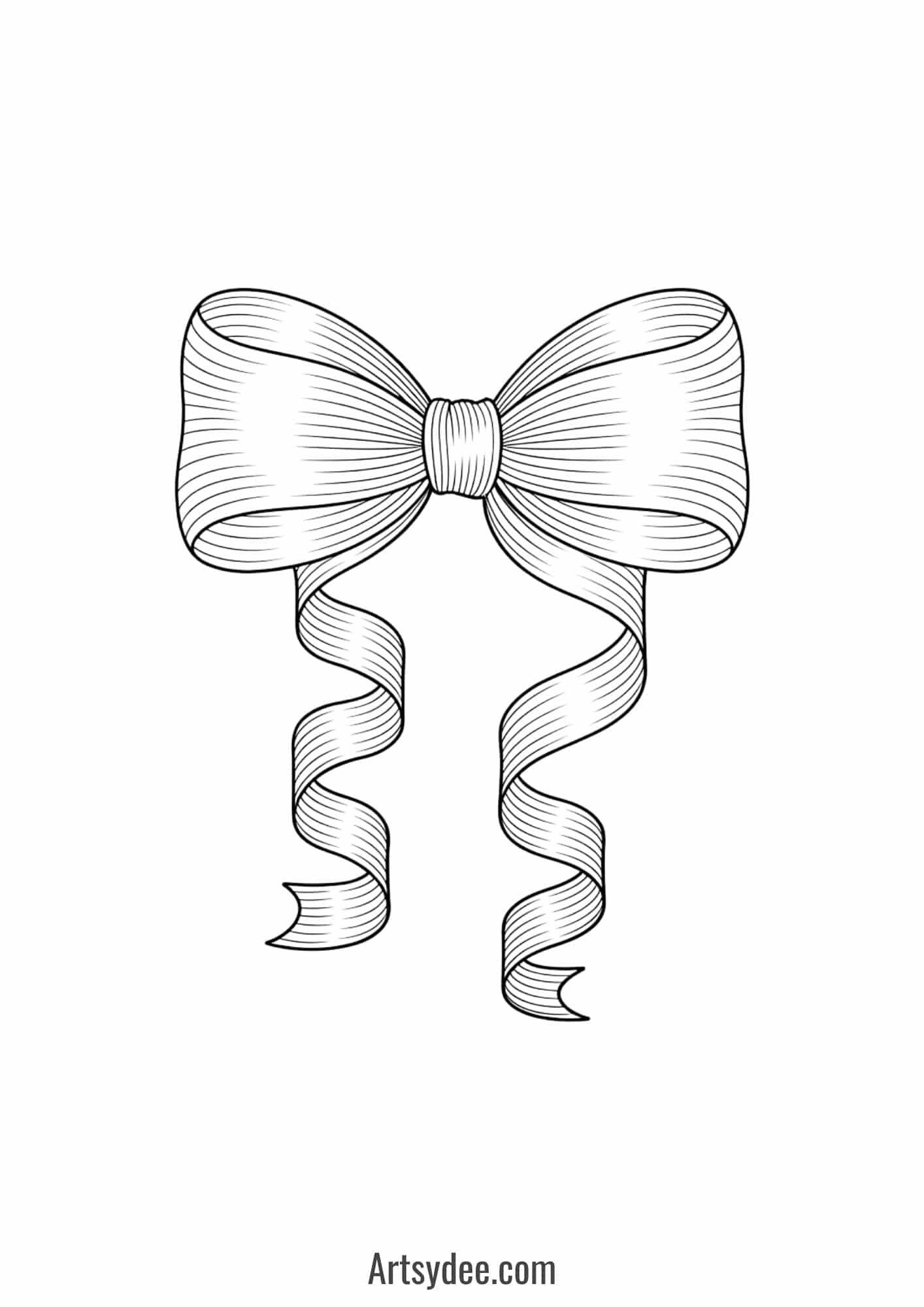Free Printable Bow Templates: 14 Beautiful Designs for Your Creative ...