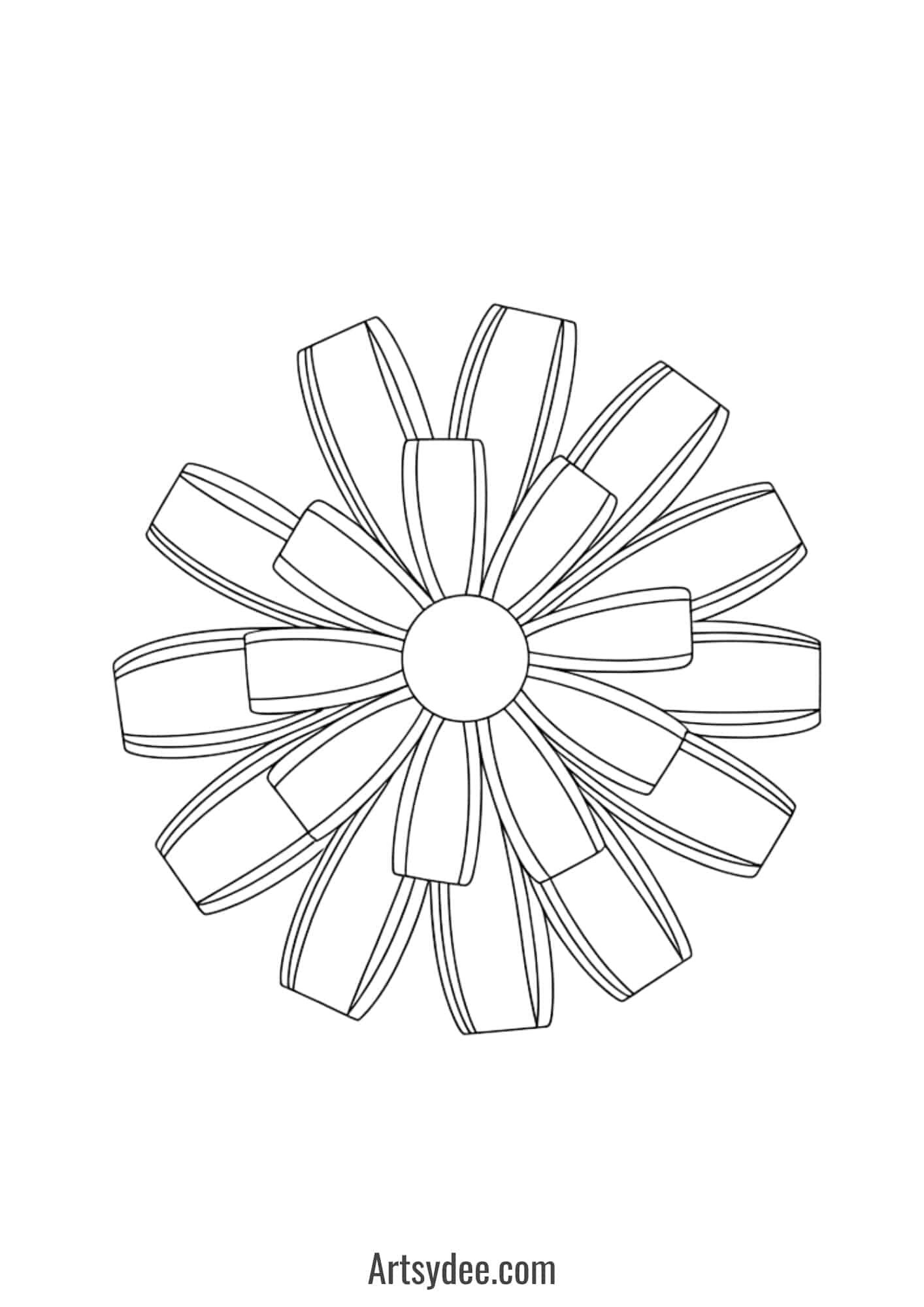 Free Printable Bow Templates: 14 Beautiful Designs for Your Creative ...