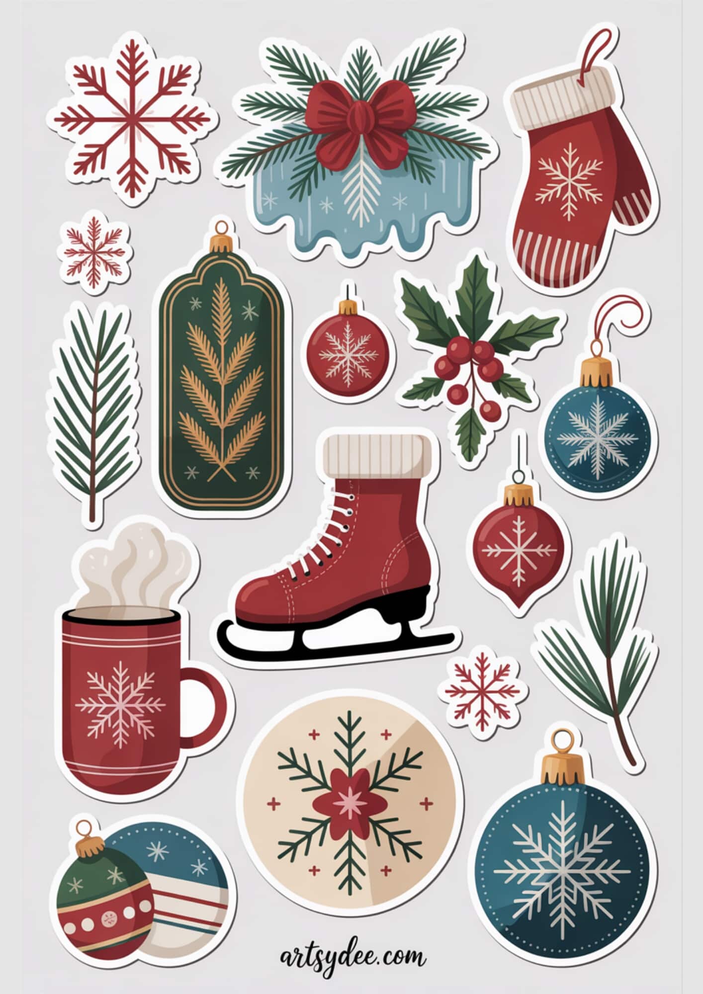 100+ FREE Printable Junk Journal Stickers - Artsydee - Drawing ...