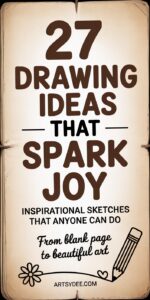 27 Inspirational Drawing Ideas to Spark Your Creativity (With Free ...