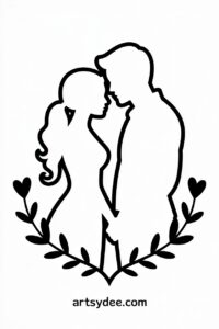 20+ Easy Valentine's Day Canvas Paintings (+ FREE Traceable Templates ...