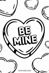 20+ Easy Valentine's Day Canvas Paintings (+ FREE Traceable Templates ...