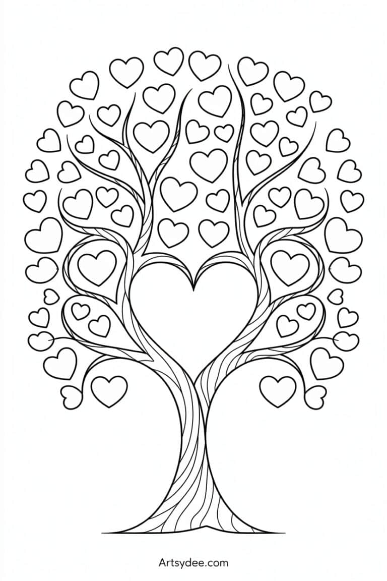 20+ Easy Valentine's Day Canvas Paintings (+ FREE Traceable Templates ...