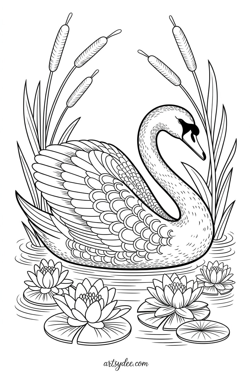 Detailed Coloring Pages for Grown Ups: 50+ Beautiful Free Printables ...