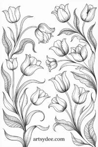 Detailed Coloring Pages for Grown Ups: 50+ Beautiful Free Printables ...