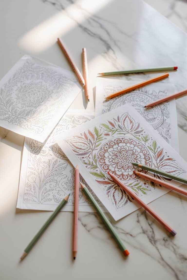 Detailed Coloring Pages for Grown Ups: 50+ Beautiful Free Printables ...