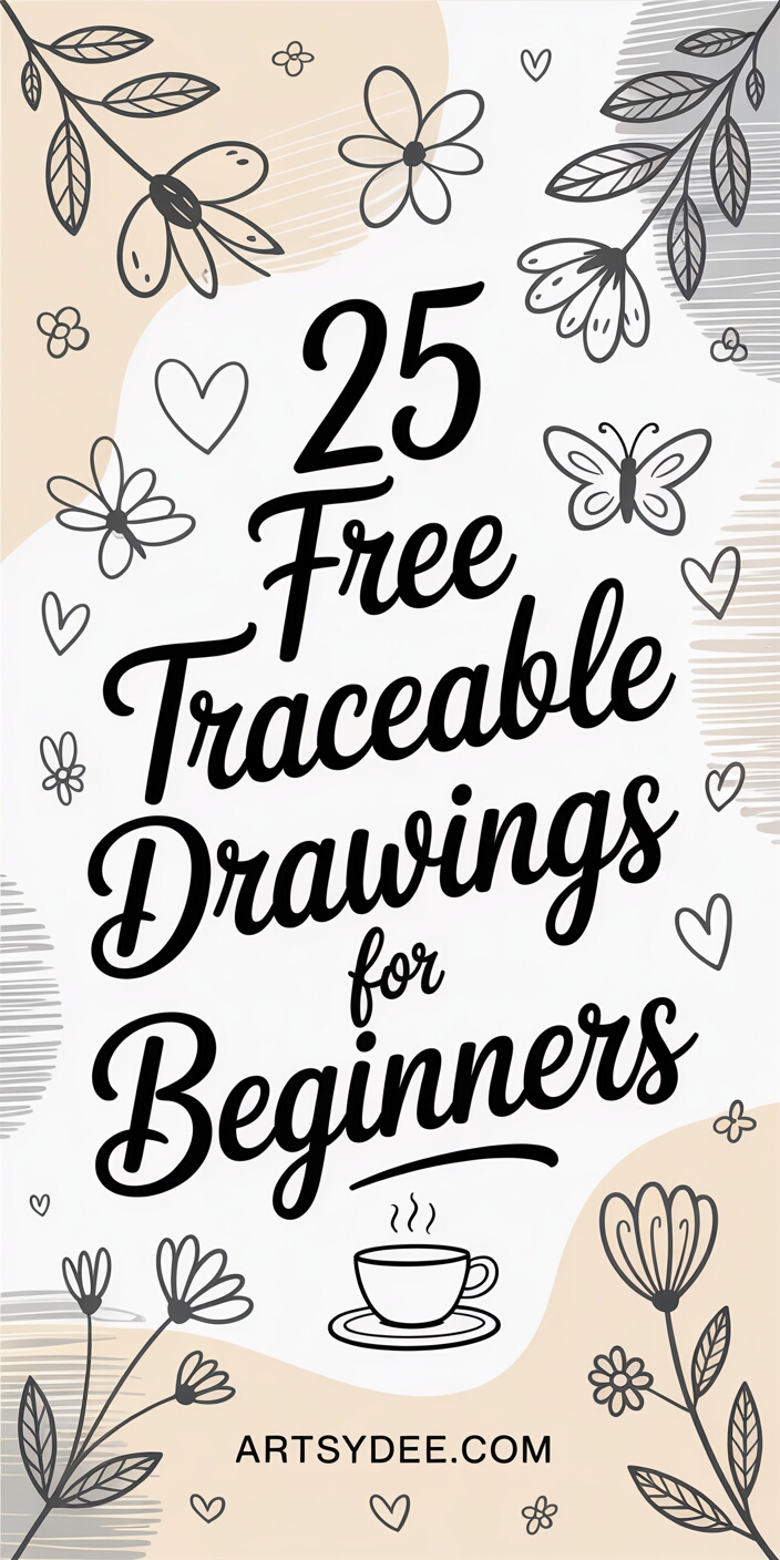 Free Drawing Templates (For Your Sketchbook!) - Artsydee - Drawing ...