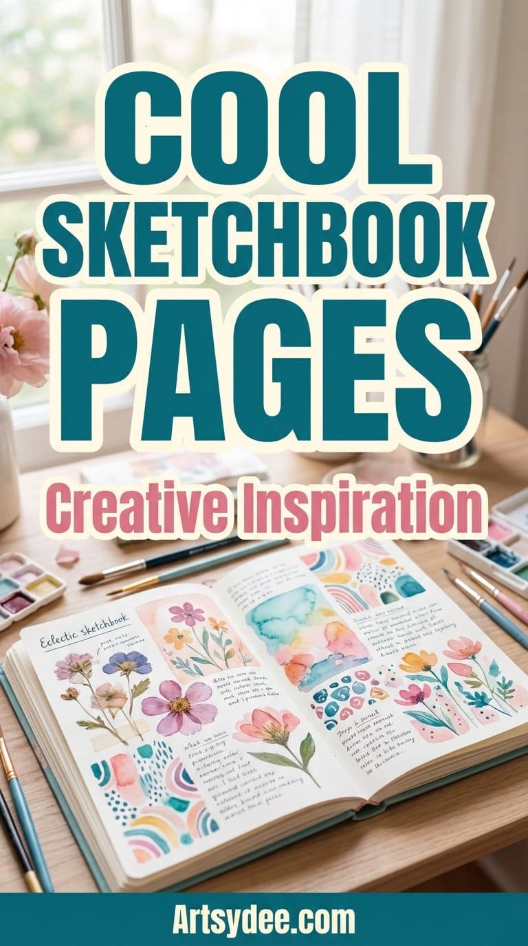 100+ Sketchbook Prompts to Fill Your Pages + 8 FREE Printable Drawing ...