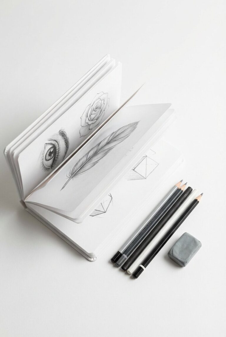 50+ Cool Pencil Drawings to Fill Your Sketchbook (+ Free Templates ...