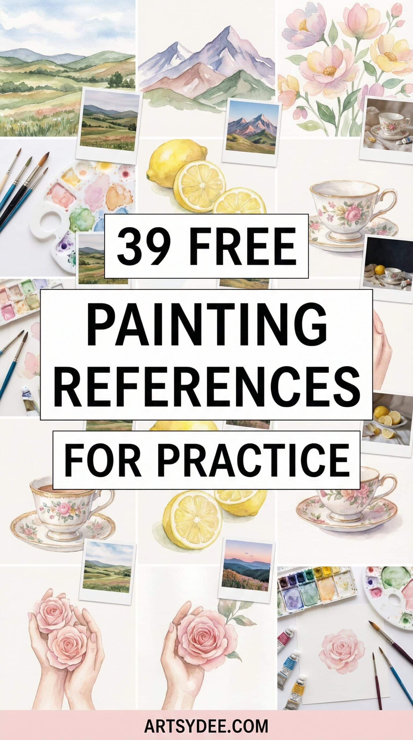 Painting Reference Photos: How to Find, Choose & Use References for ...