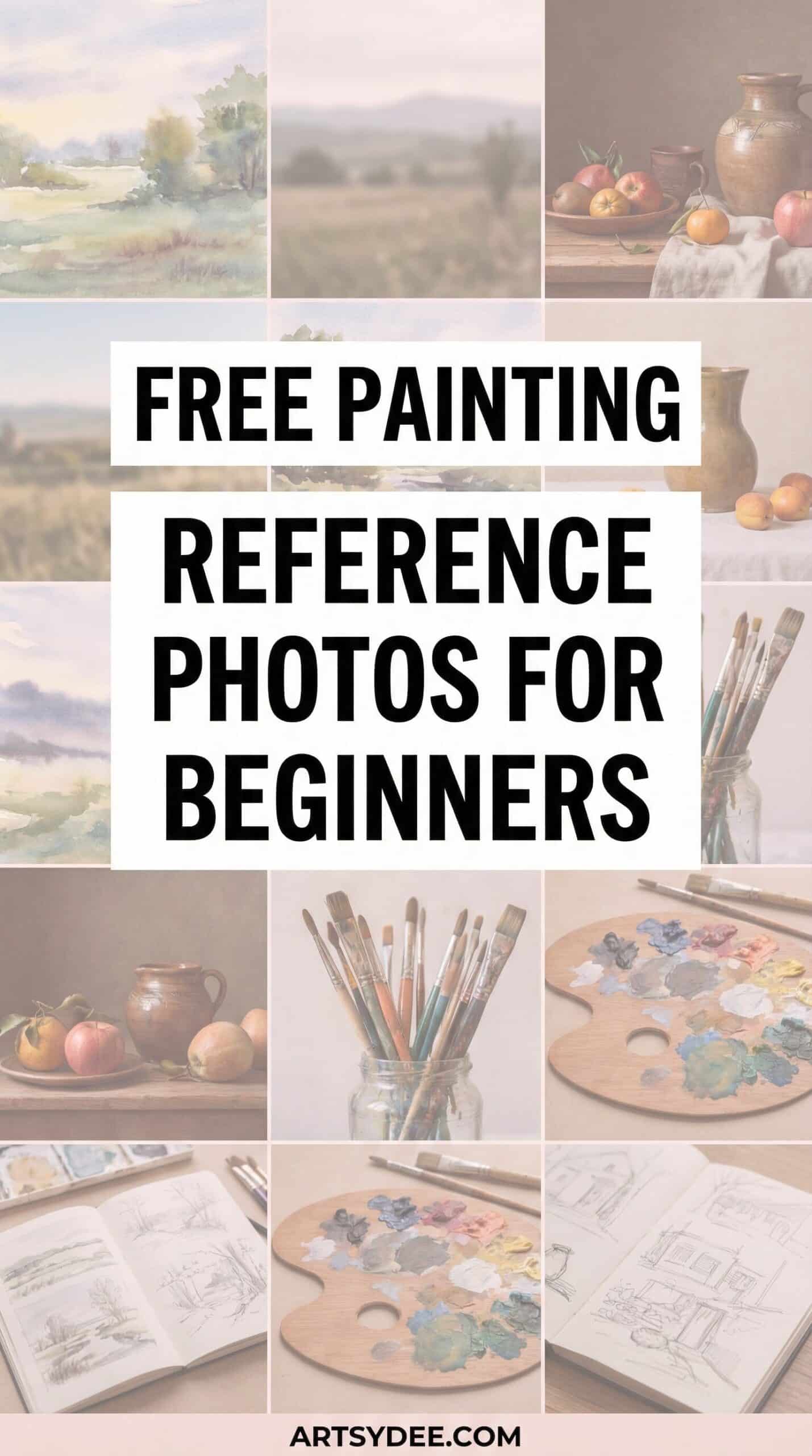 Painting Reference Photos: How to Find, Choose & Use References for ...