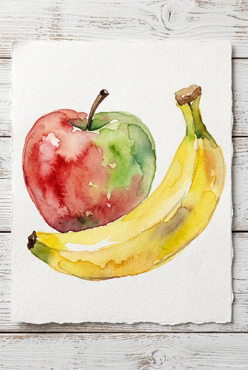 75+ Easy Things to Watercolor + 18 FREE Printable Painting Templates ...