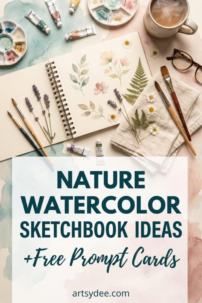 Nature Watercolor Prompts: 35+ Ideas for Gentle, Observational Painting ...
