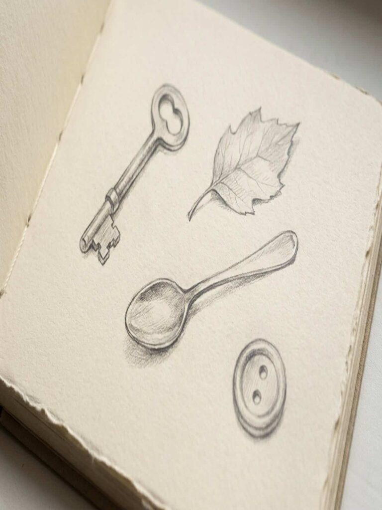 Sketch Ideas for Beginners: 60+ Easy Drawing Ideas to Fill Your ...