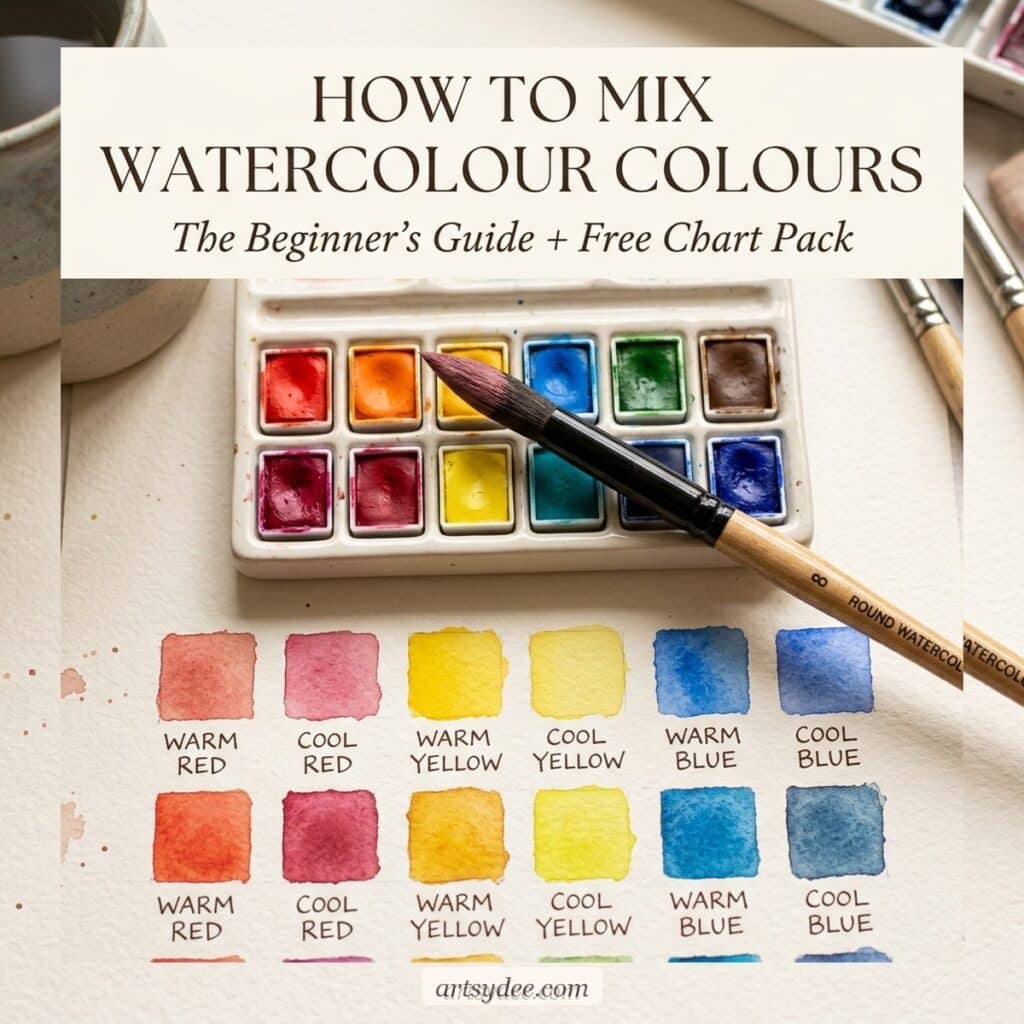 How to Mix Watercolor Colours: The Beginner's Guide (+ Free 7-Page ...