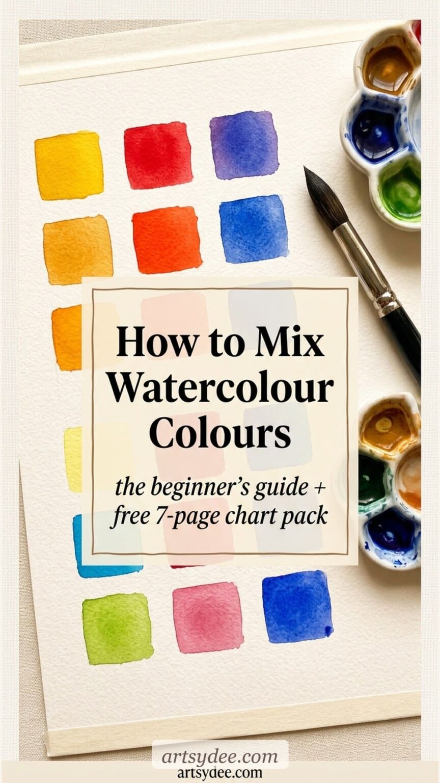 How to Mix Watercolor Colours: The Beginner's Guide (+ Free 7-Page ...